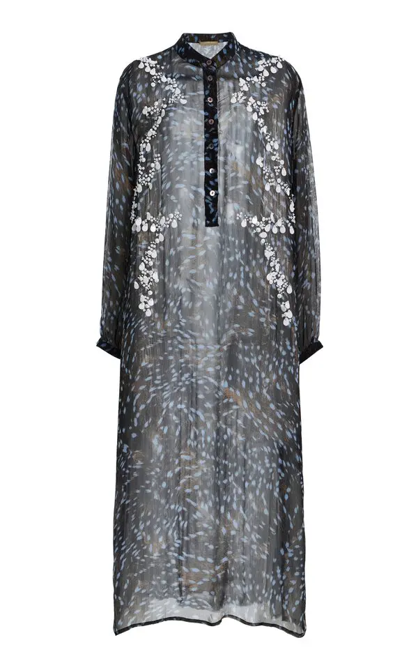 Chan Luu Drip Drip Tunic Midi Dress