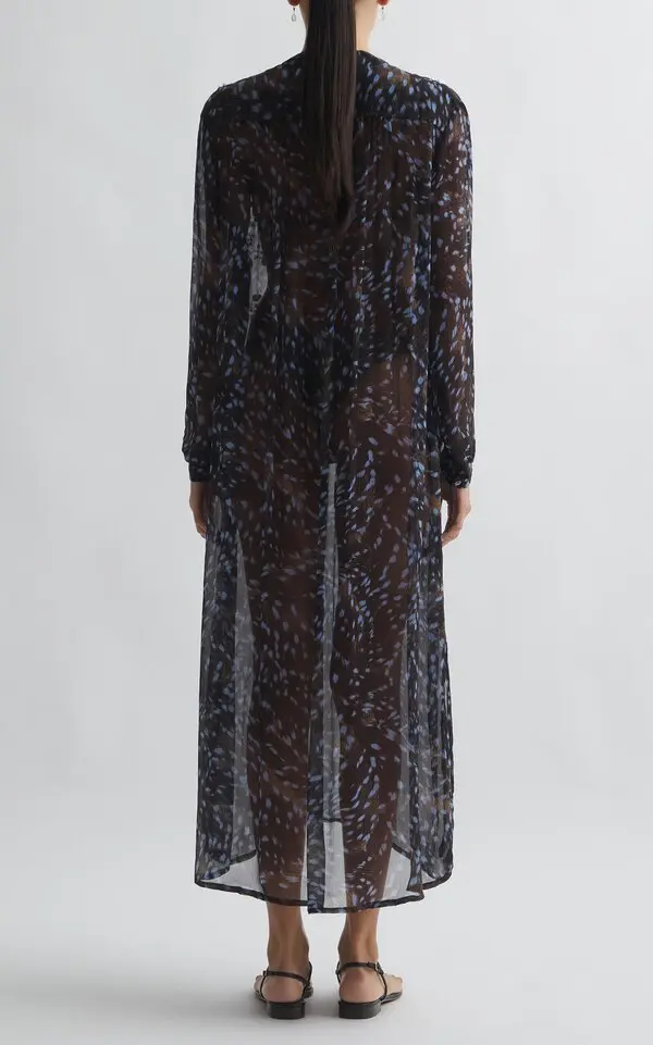 Chan Luu Drip Drip Tunic Midi Dress