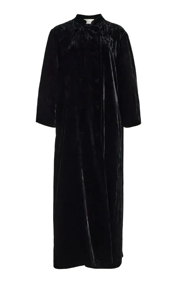 THE ROW Luan Velvet Coat