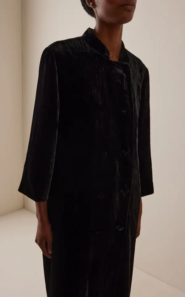 THE ROW Luan Velvet Coat