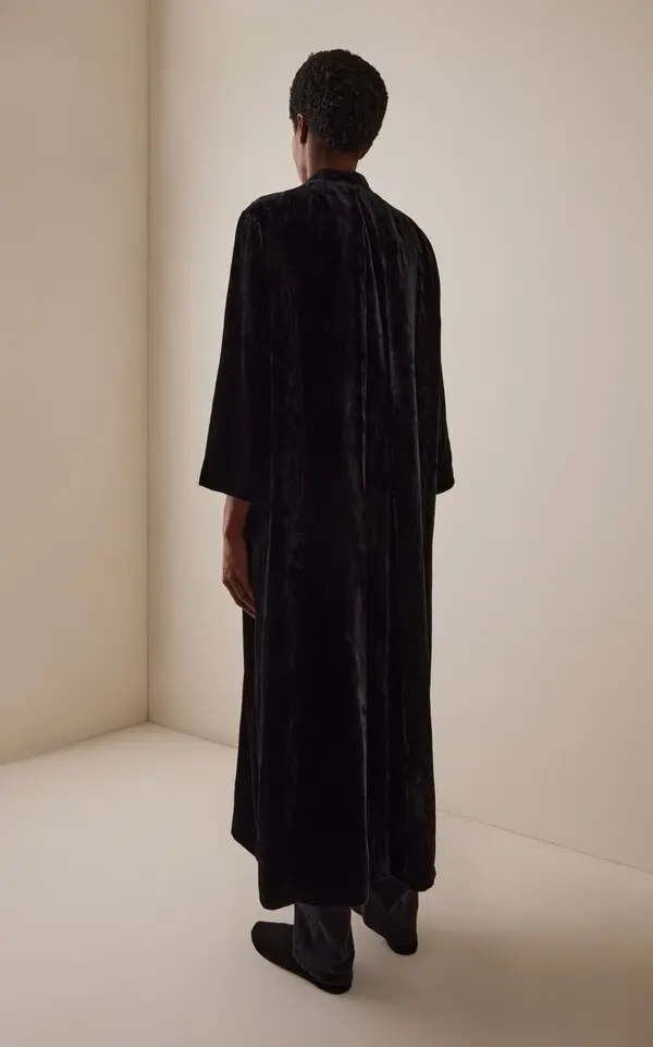 THE ROW Luan Velvet Coat