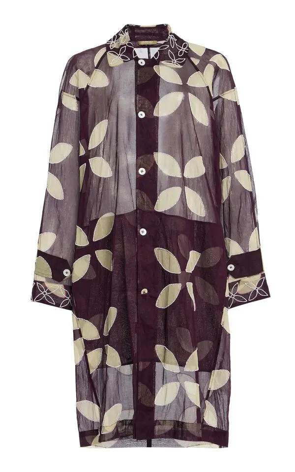 Chan Luu Cotton Trench Coat