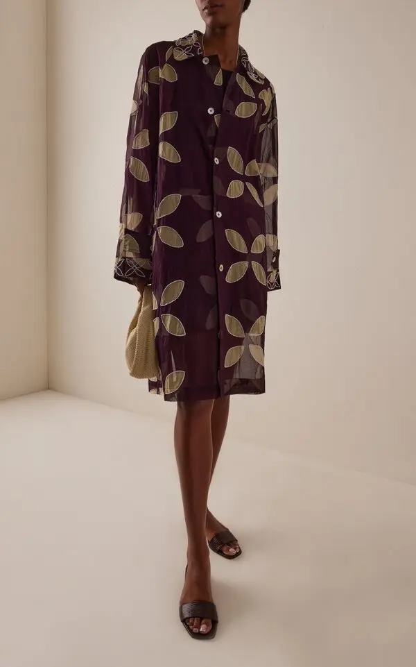 Chan Luu Cotton Trench Coat
