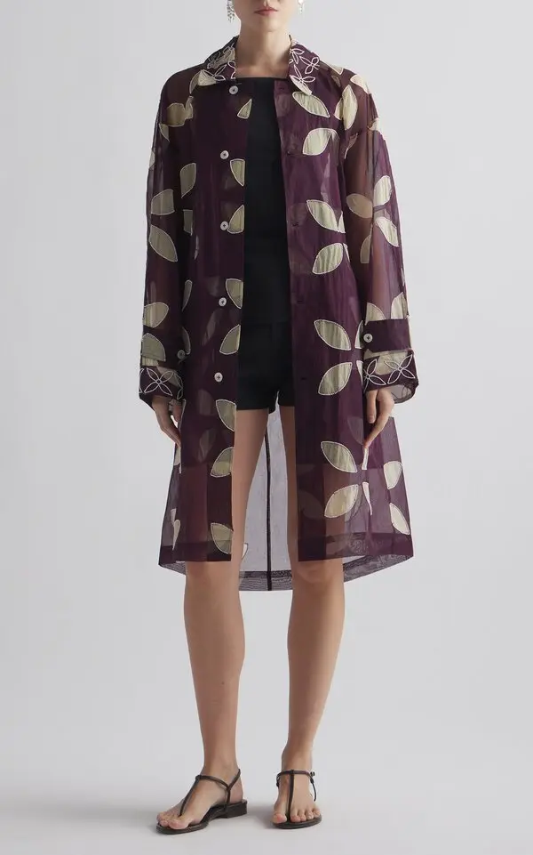 Chan Luu Cotton Trench Coat