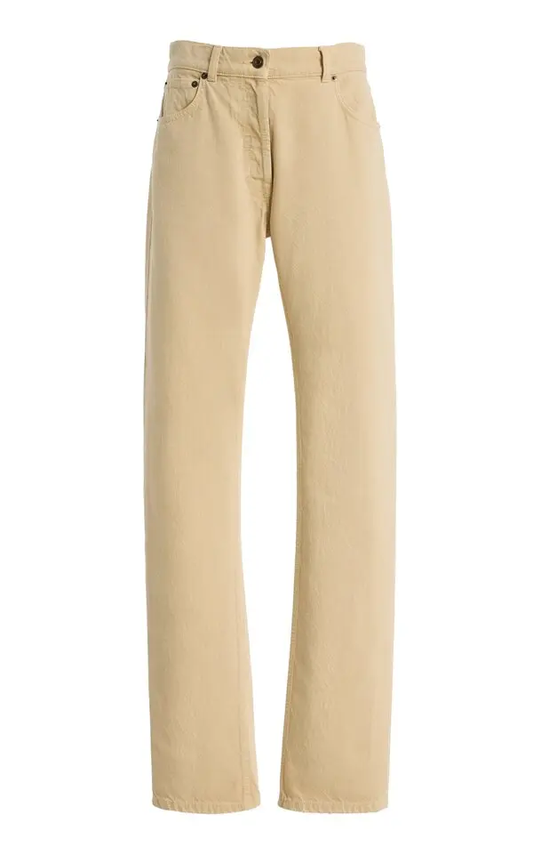 THE ROW Imma Rigid Mid-rise Straight-leg Jeans