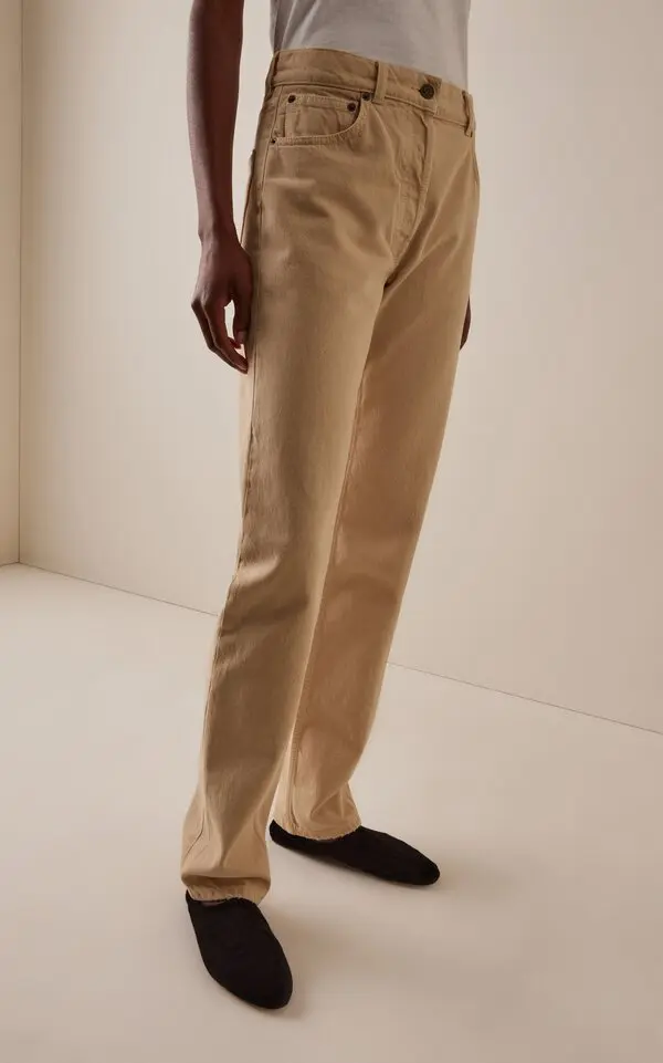 THE ROW Imma Rigid Mid-rise Straight-leg Jeans