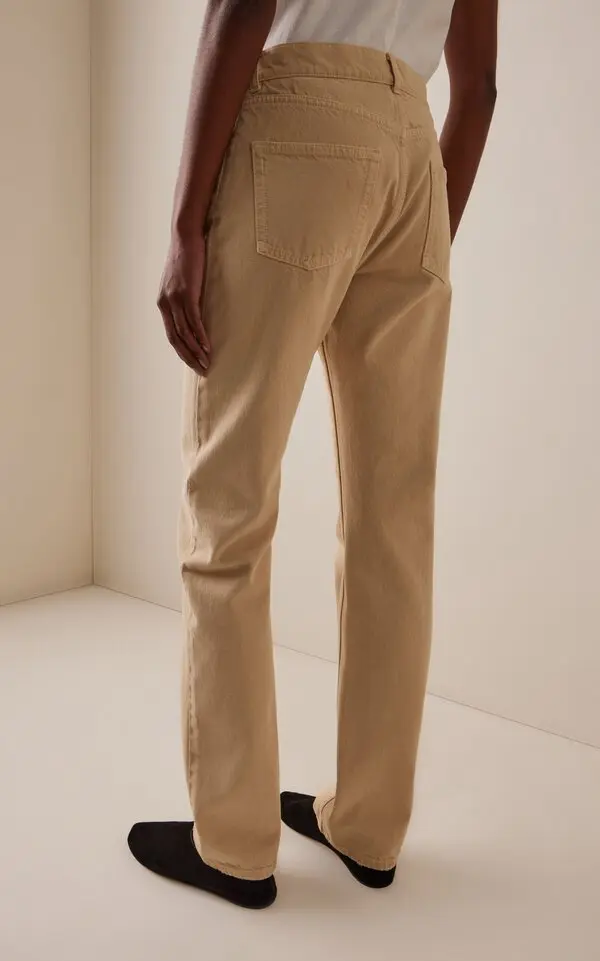 THE ROW Imma Rigid Mid-rise Straight-leg Jeans