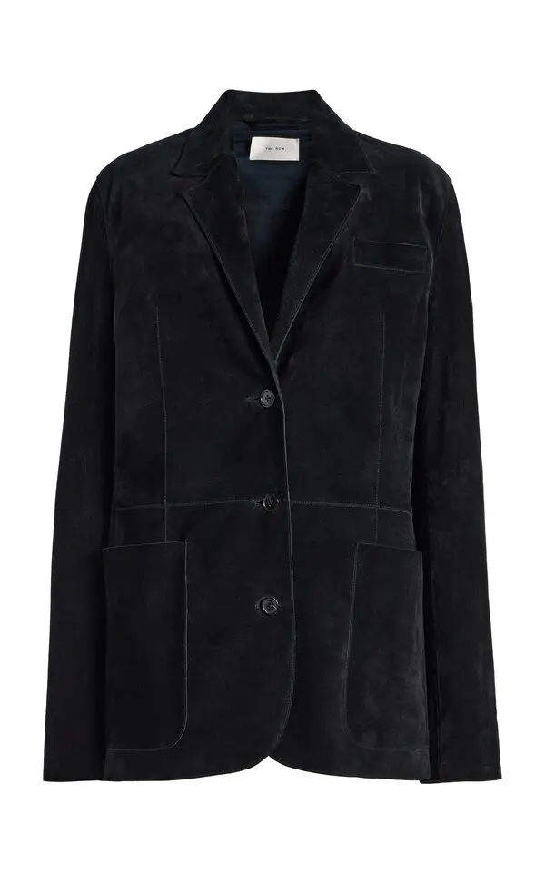 THE ROW Kadie Suede Jacket