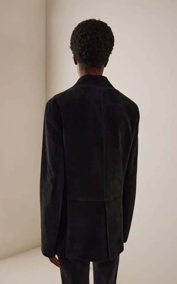 THE ROW Kadie Suede Jacket
