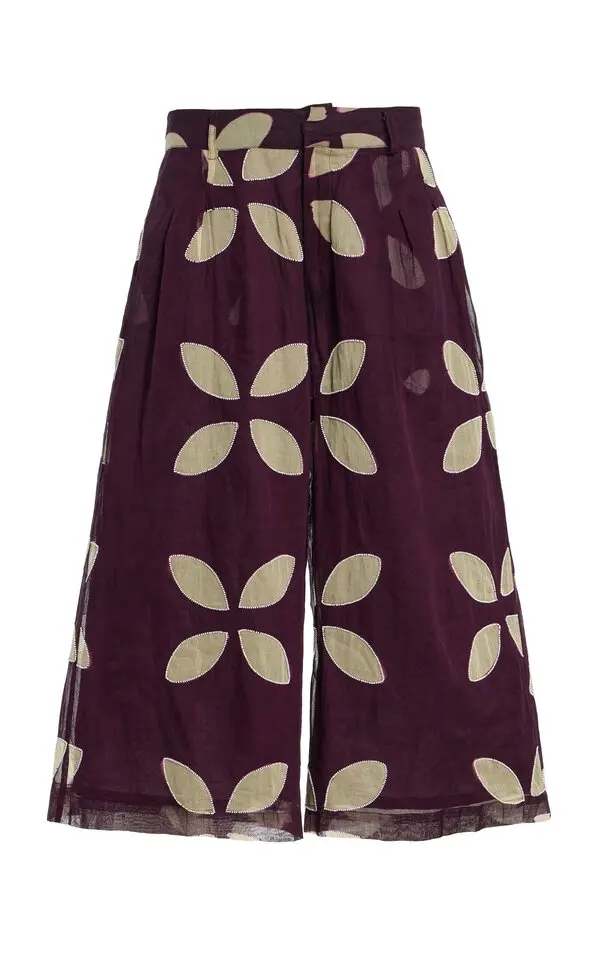 Chan Luu Skater Capri Cotton Pants