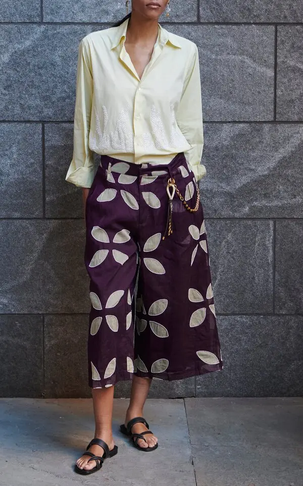 Chan Luu Skater Capri Cotton Pants