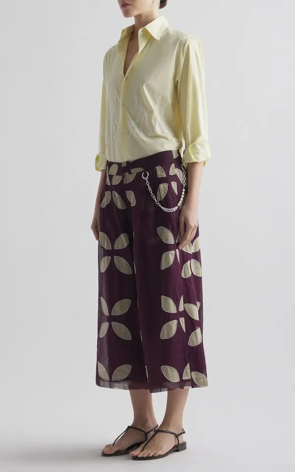 Chan Luu Skater Capri Cotton Pants