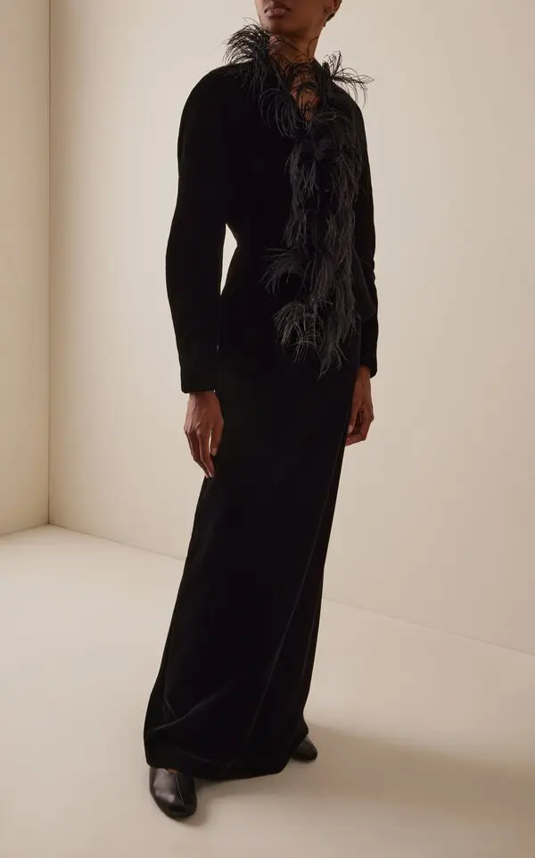 THE ROW Lew Cotton Maxi Skirt