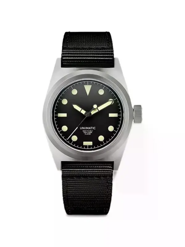 UNIMATIC Uc2 Classic 38mm Watch - Black