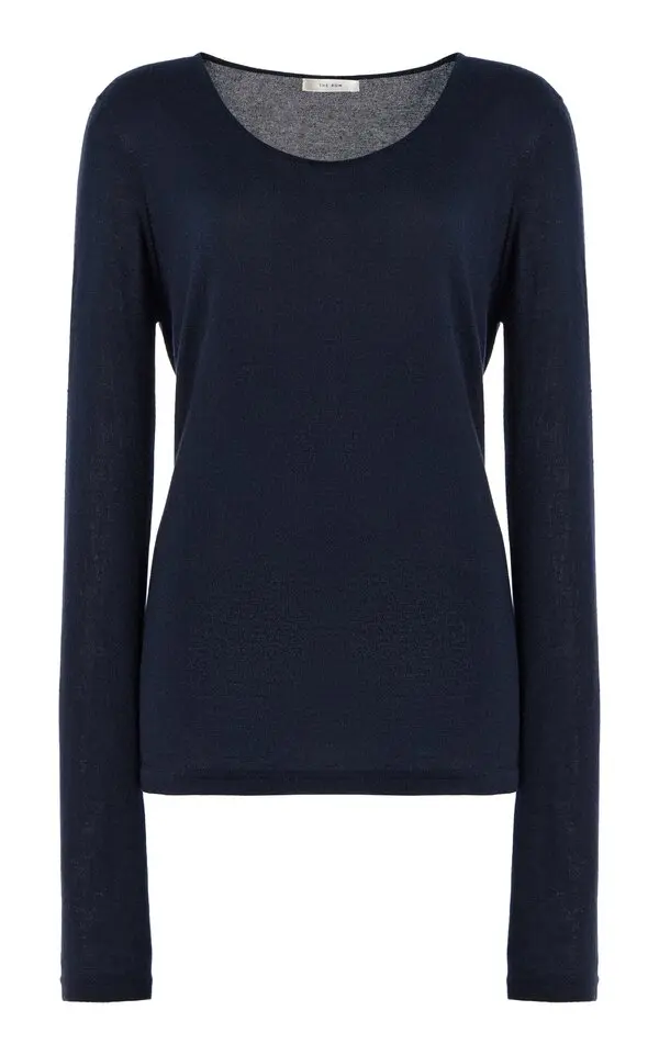 THE ROW Quay Cashmere Top