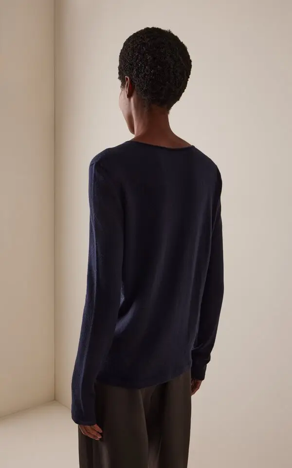 THE ROW Quay Cashmere Top