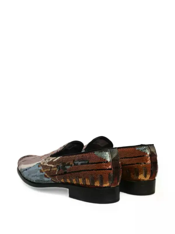 Dolce & Gabbana Sequin-embellished Loafers