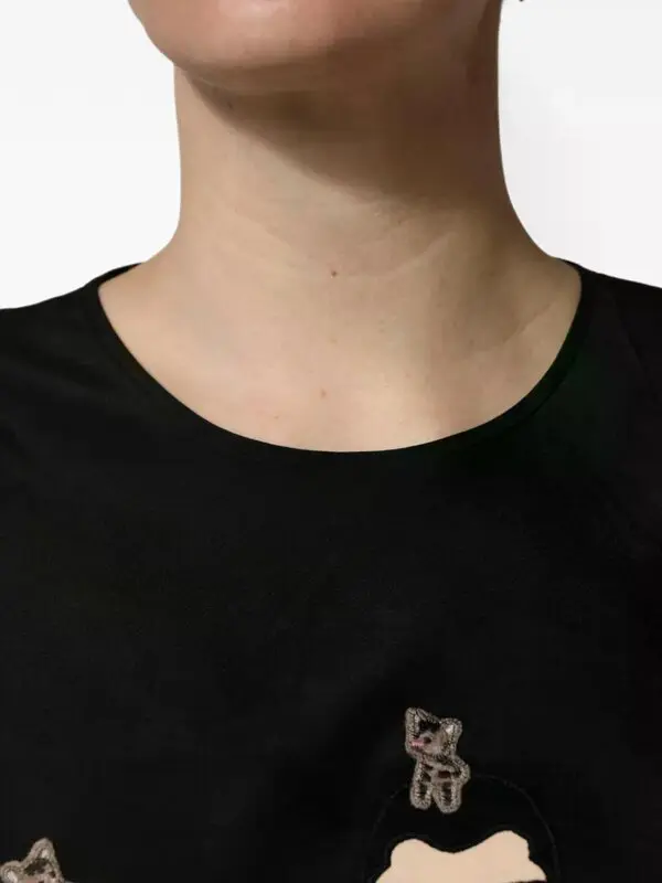 Dolce & Gabbana Dg Family Silk Blouse