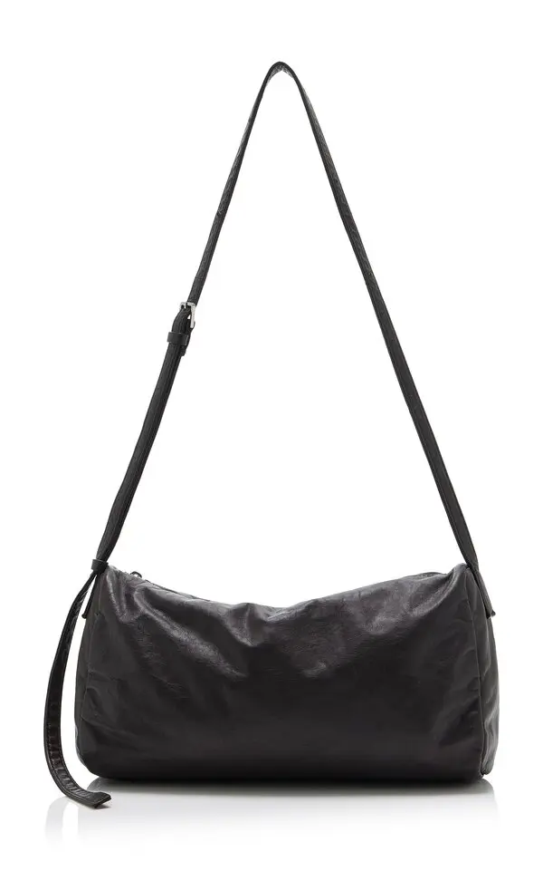 THE ROW Alix Washed Leather Bag - Brown