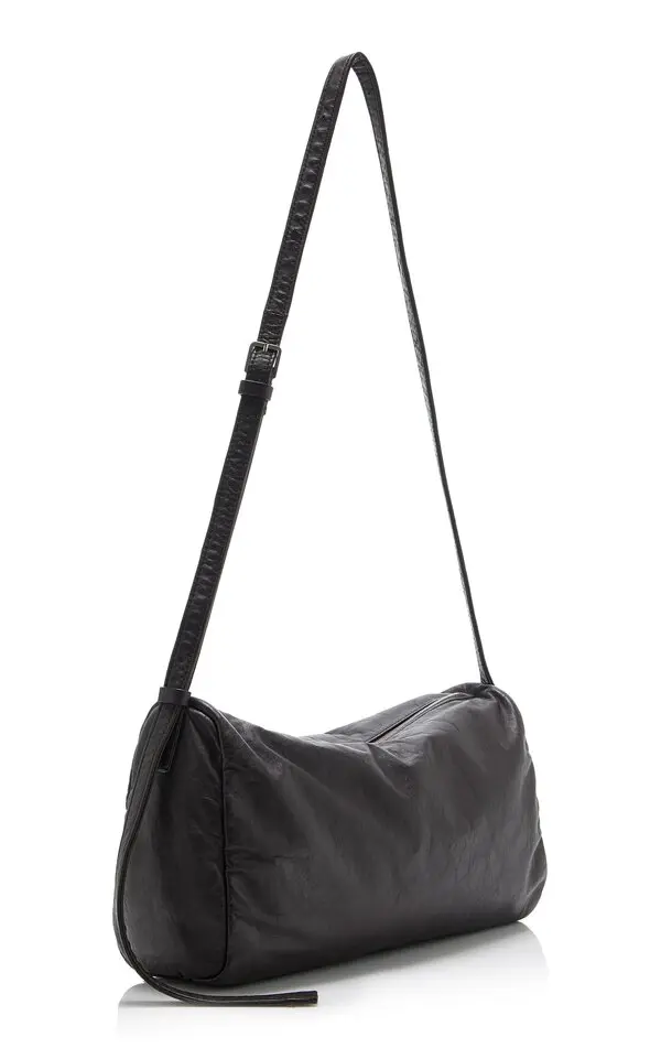 THE ROW Alix Washed Leather Bag - Brown