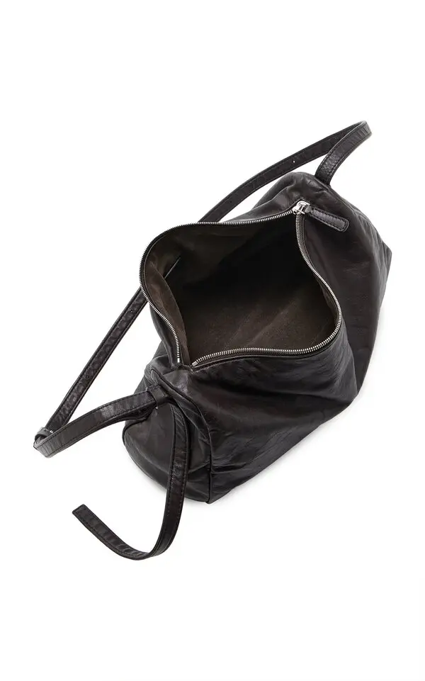 THE ROW Alix Washed Leather Bag - Brown