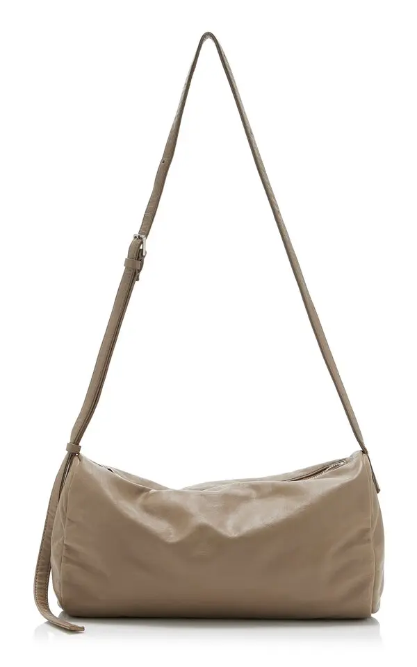 THE ROW Alix Washed Leather Bag - Khaki
