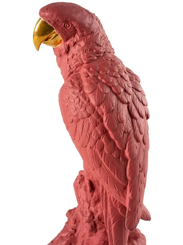 LLADRO Macaw Bird Sculpture