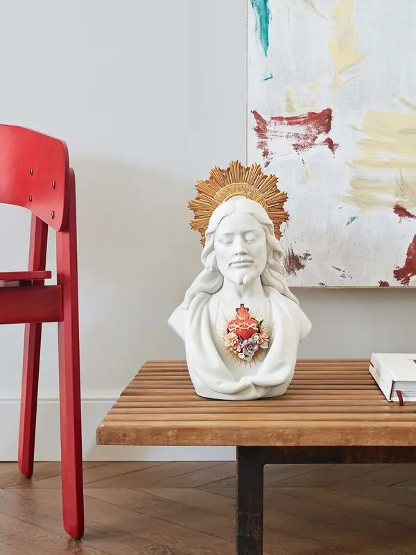 LLADRO The Sacred Heart Of Jesus Bust