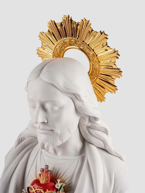 LLADRO The Sacred Heart Of Jesus Bust