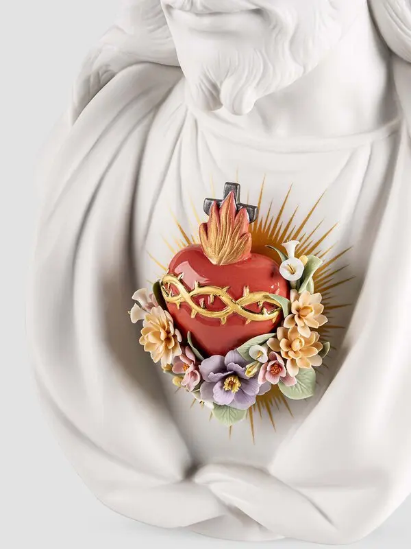 LLADRO The Sacred Heart Of Jesus Bust