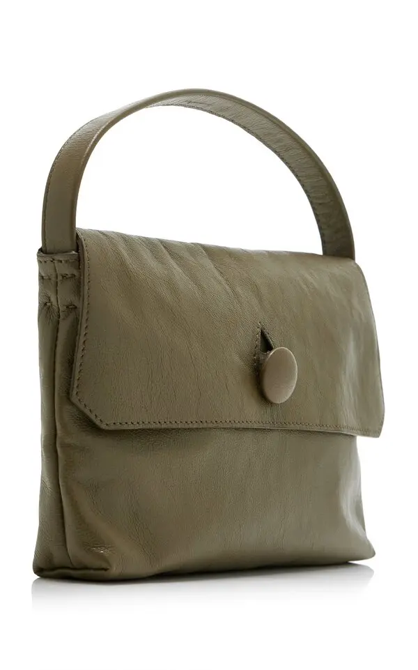 THE ROW Sally Leather Bag - Green