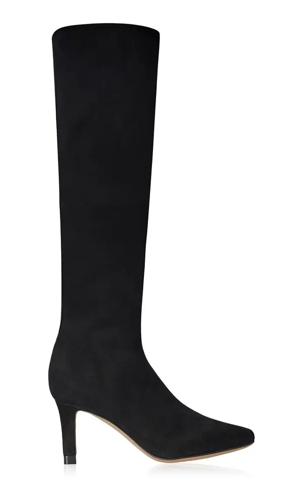THE ROW Carla Suede Office Boots