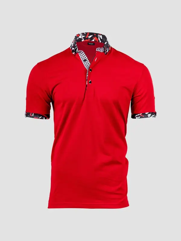 MACEOO Newton Marthy Polo Shirt - Red