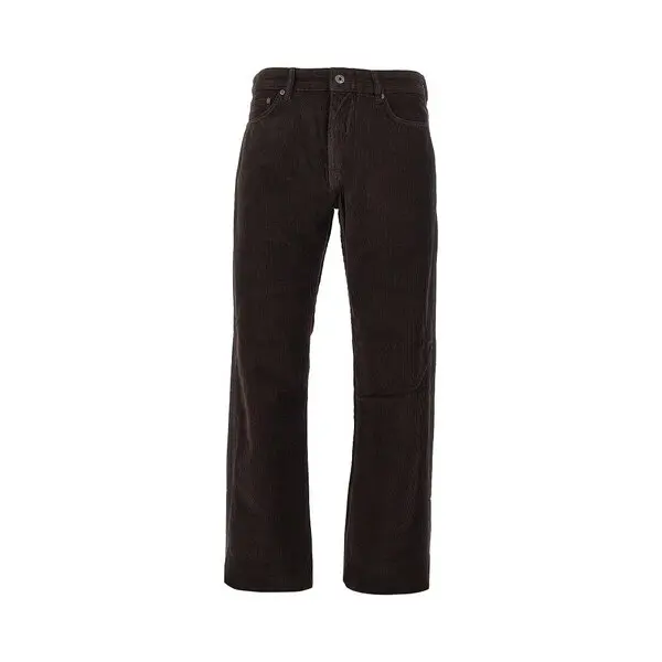 Emporio Armani J102' Corduroy Pants - Brown