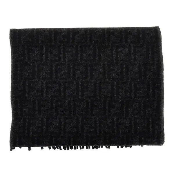 Fendi Wool And Cashmere Double-face Scarf