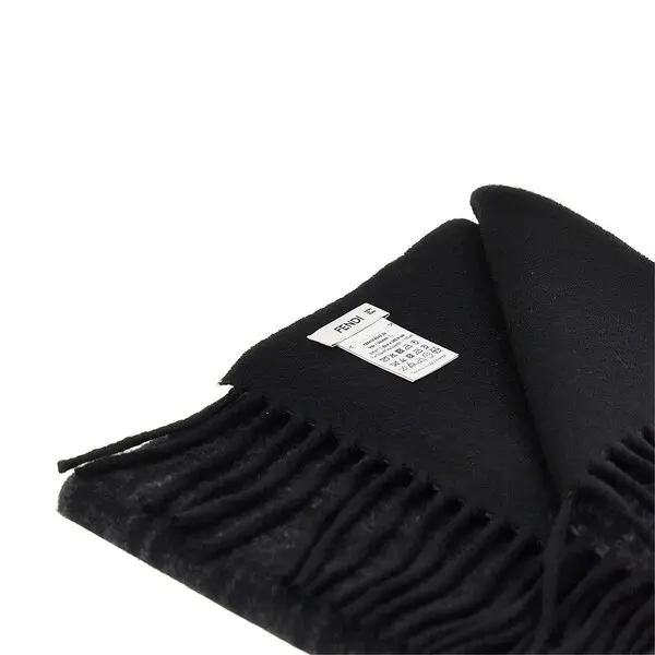 Fendi Wool And Cashmere Double-face Scarf