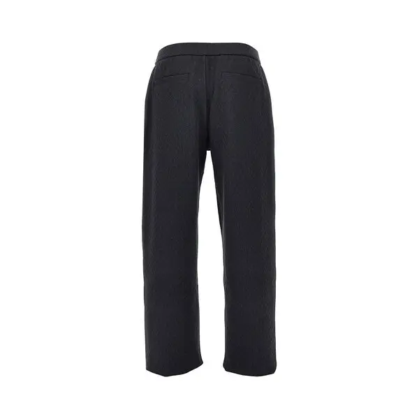 Emporio Armani Interlock Jersey Pants - Blue