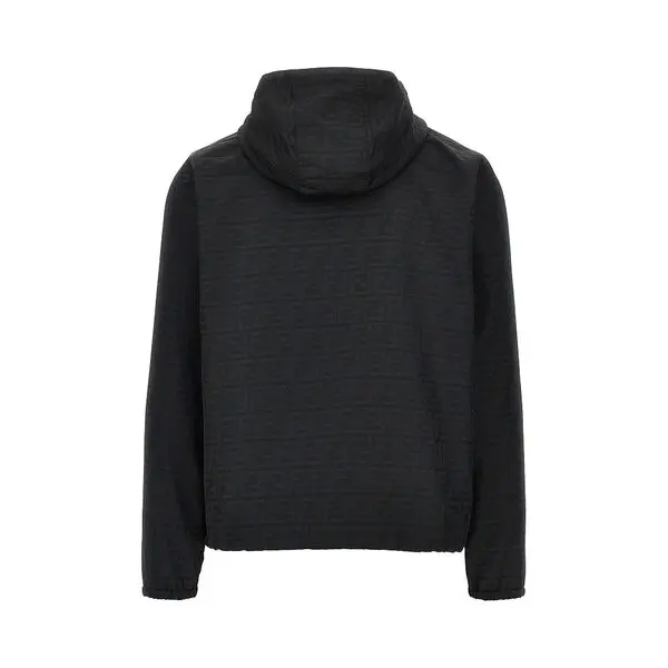 Fendi Ff Jacquard Nylon Blouson Jacket