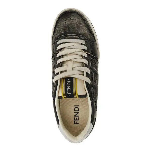 Fendi Match' Leather Sneakers