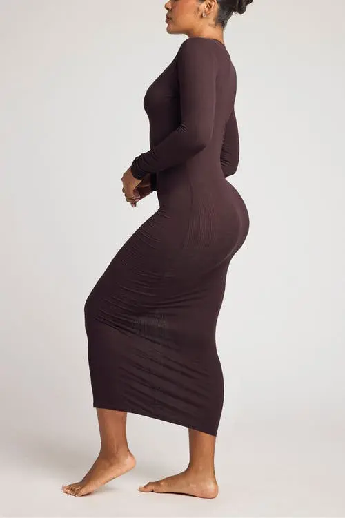 NEGATIVE UNDERWEAR Whipped Henley Dress