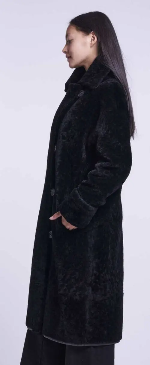 BLUE DUCK Shearling Coat