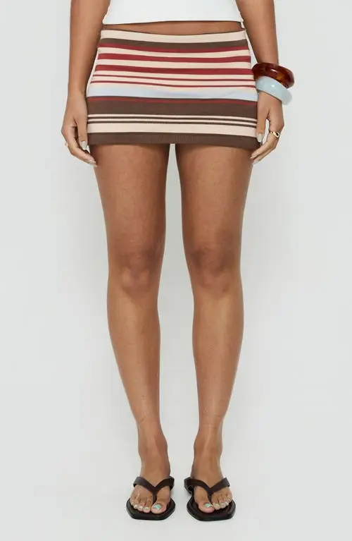 Princess Polly Norelai Knit Skort - Multi Stripe