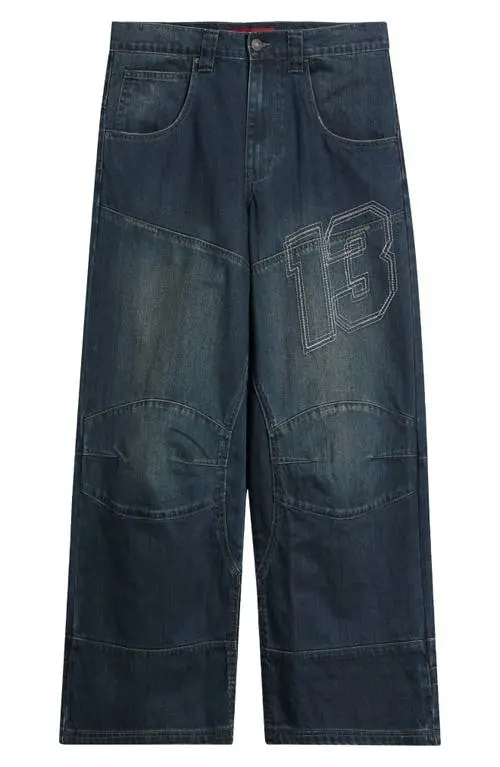 JADED LONDON Seam Detail Relaxed Jeans