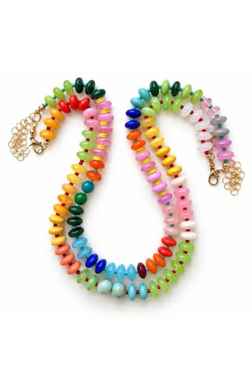 ERIN MCDERMOTT JEWELRY Charleston Bright Beaded Necklace Set Of 2 - Bright Multi