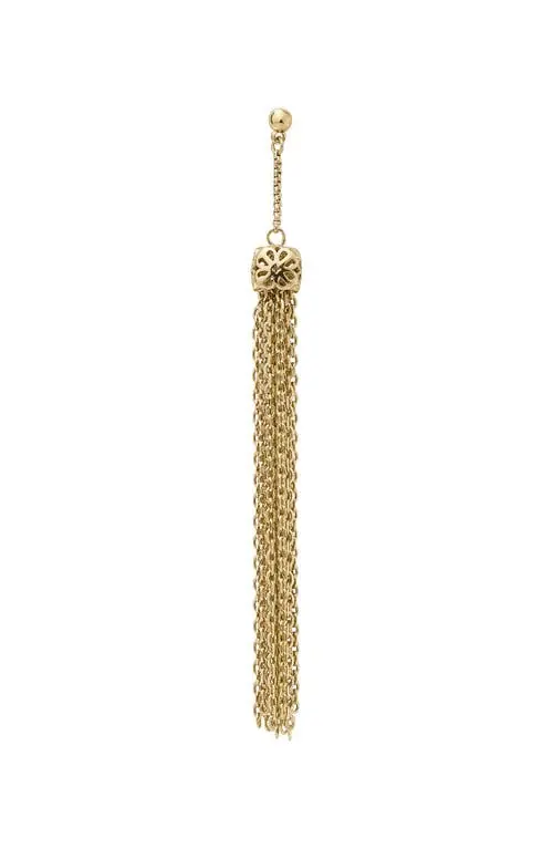 Kate Spade New York Spade Flower Tassel Drop Earrings