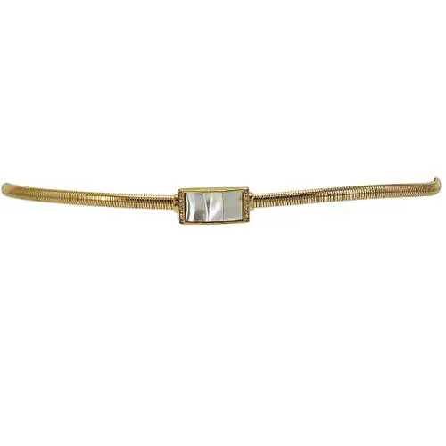 MADISON BEVERLY HILLS Vintage 1980s Tone Snake Belt