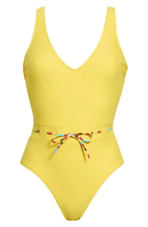 Solid & Striped The Michelle Tie One-piece Swimsuit - Sol