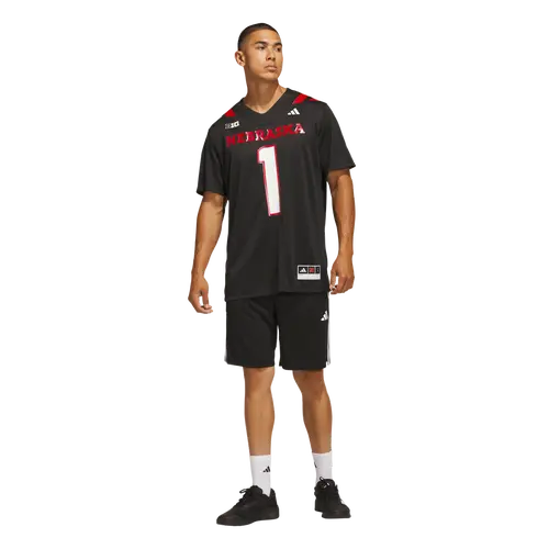 Adidas 1 Nebraska Huskers Our Red Burns Brighter Premier Strategy Jersey