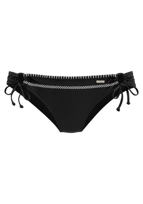LASCANA Loop Classic Bikini Bottom - Black