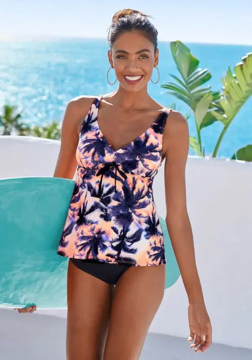 LASCANA Underwire Tankini Top Bra-sized